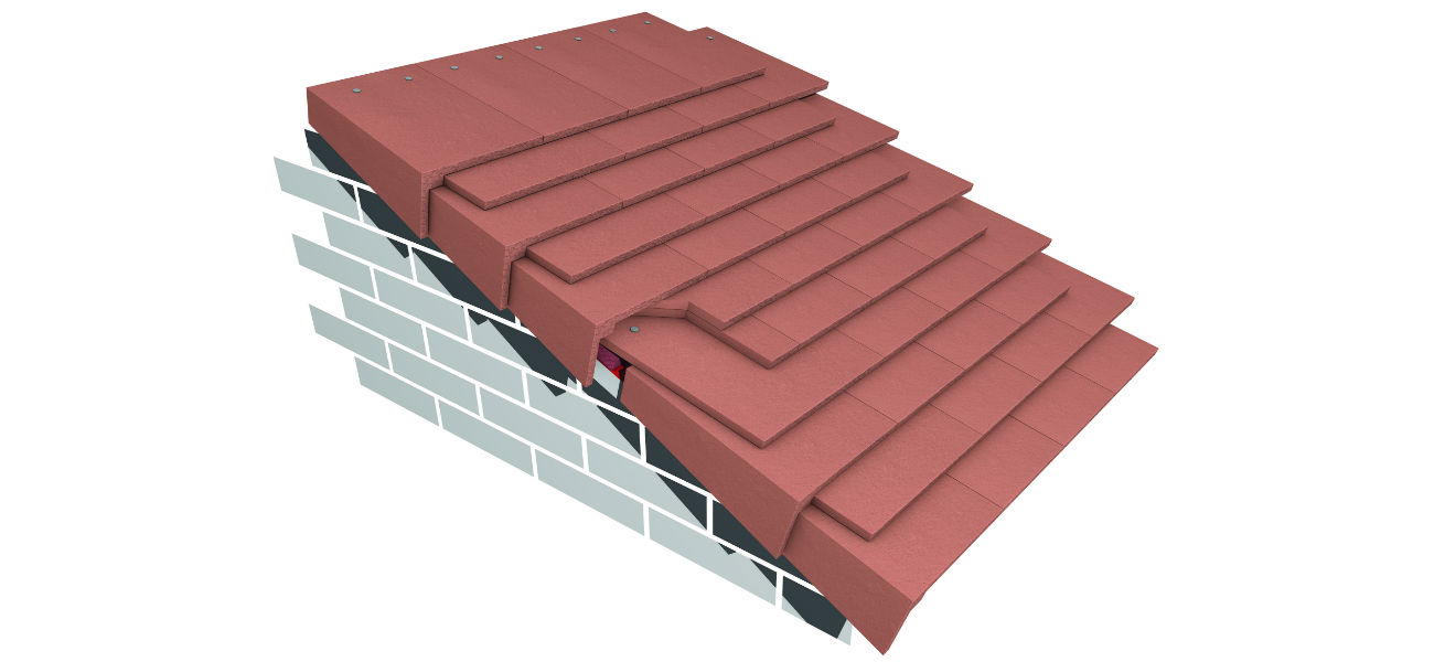 Plain tile cloak verge | Marley
