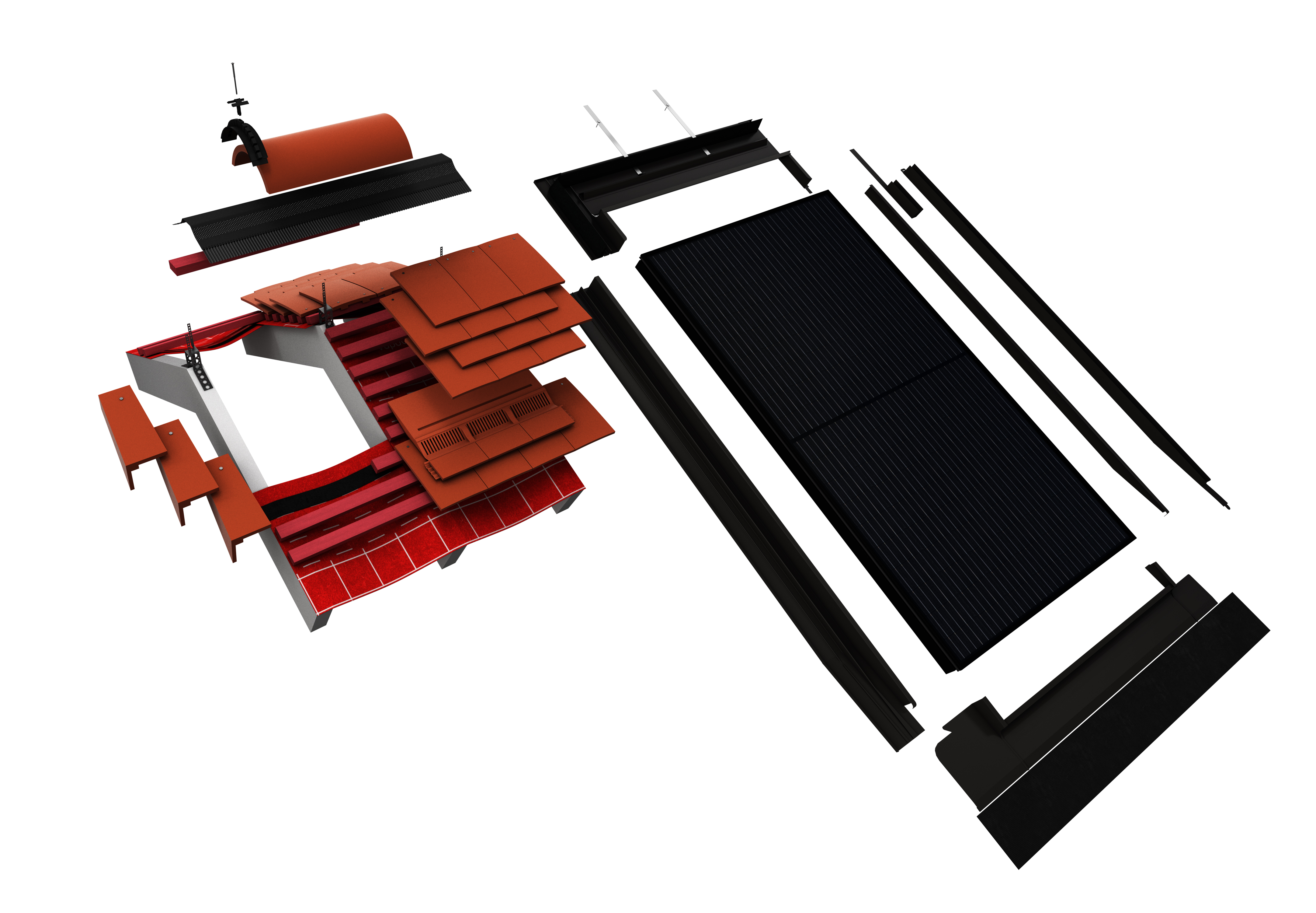 Roof Integrated SolarTile® | Marley | Solar Roof Tiles